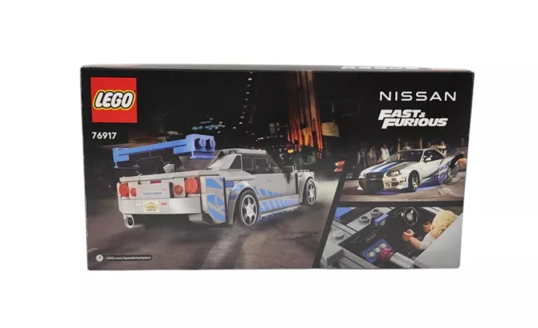 LEGO SPEED CHAMPIONS 76917 NISSAN SKYLINE GT-R (R34) ZA SZYBCY, ZA ...