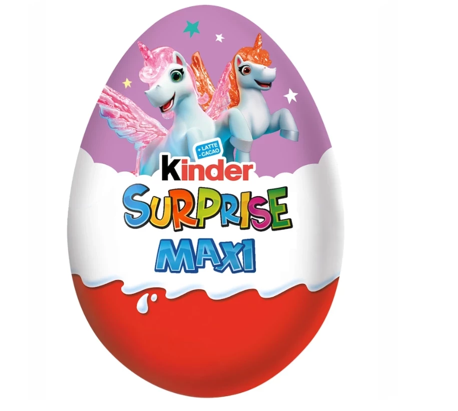 KINDER MAXI JAJKO NIESPODZIANKA DLA DZIEWCZYNEK 100 G | Czekolady i ...