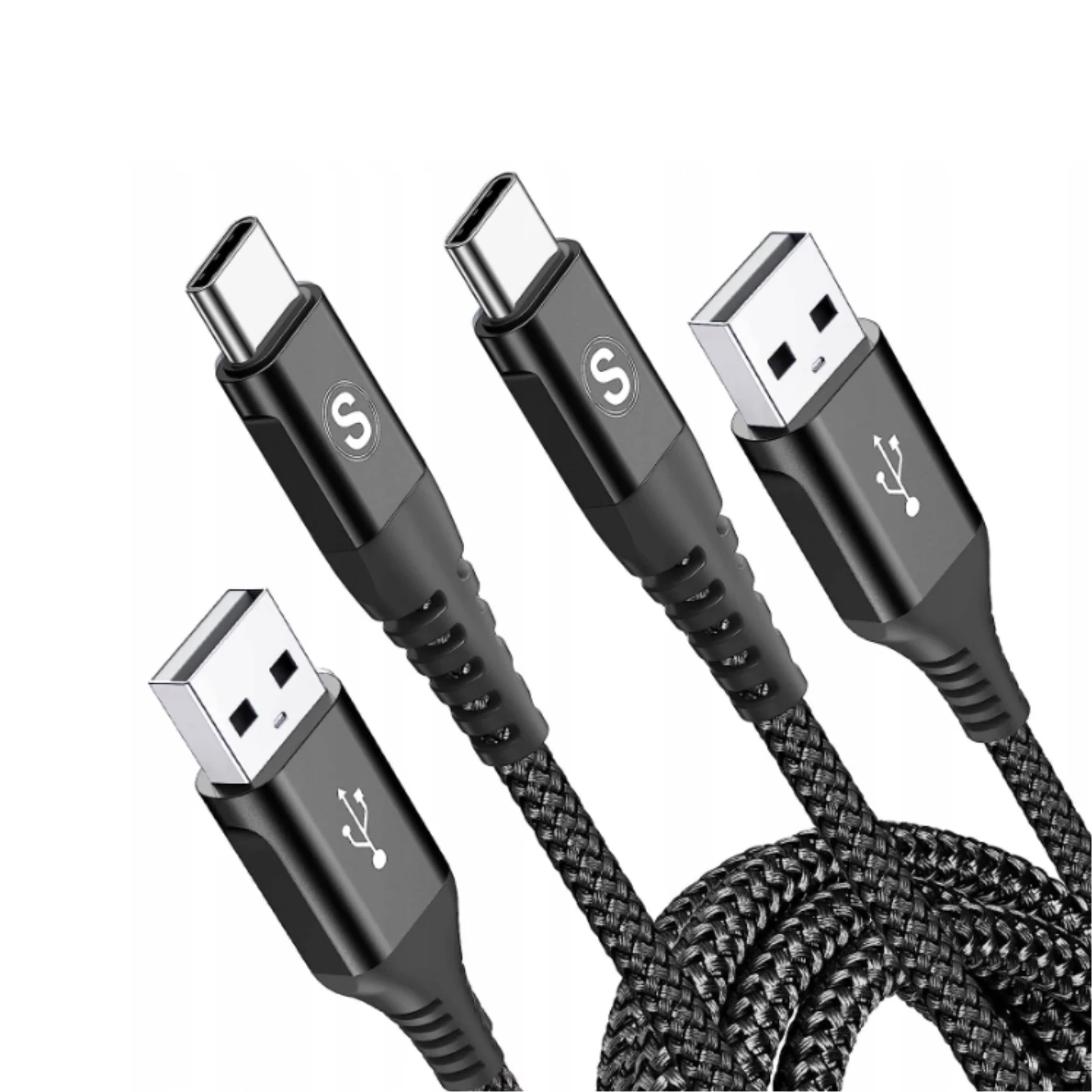 ZESTAW KABLI USB TYPU C AVIBREX 2 SZTUKI SZARY AC-03 ZHANG YUANJIAN ...