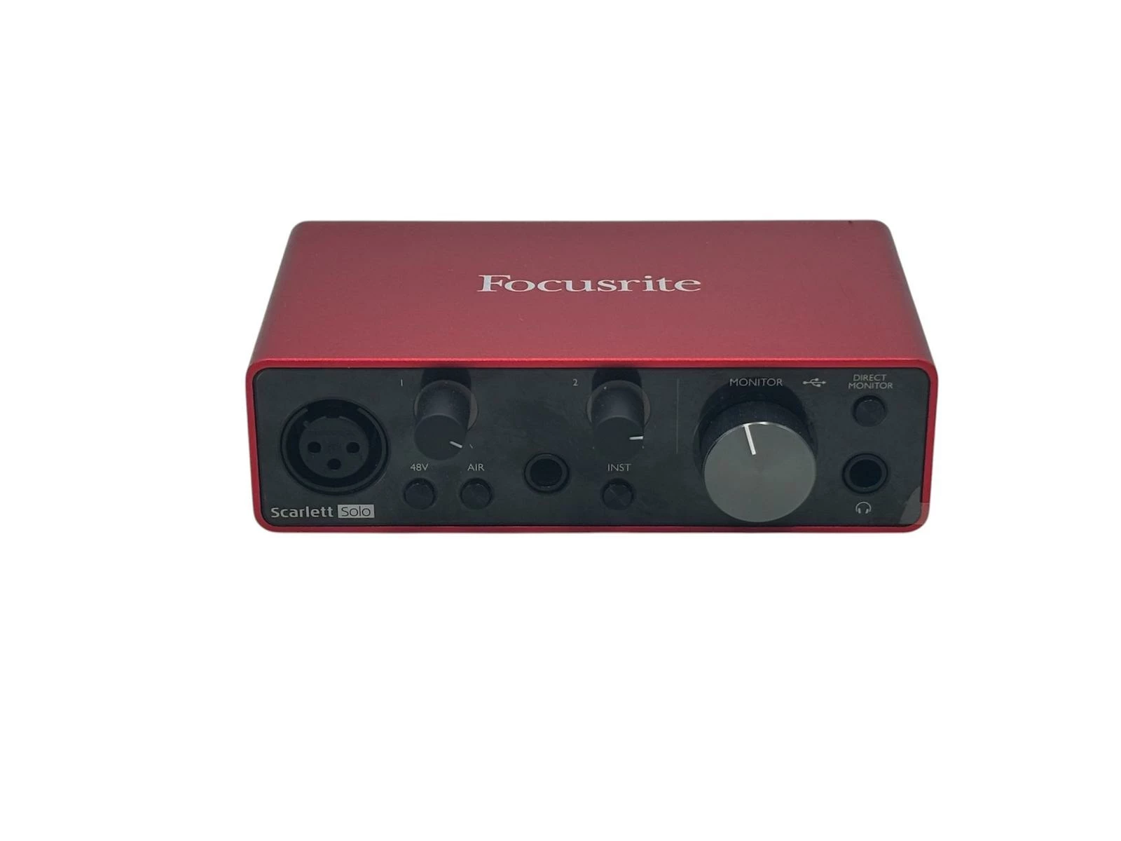 INTERFEJS 2-KANAŁOWY AUDIO USB 2.0 FOCUSRITE SCARLETT SOLO 3RD GEN ...